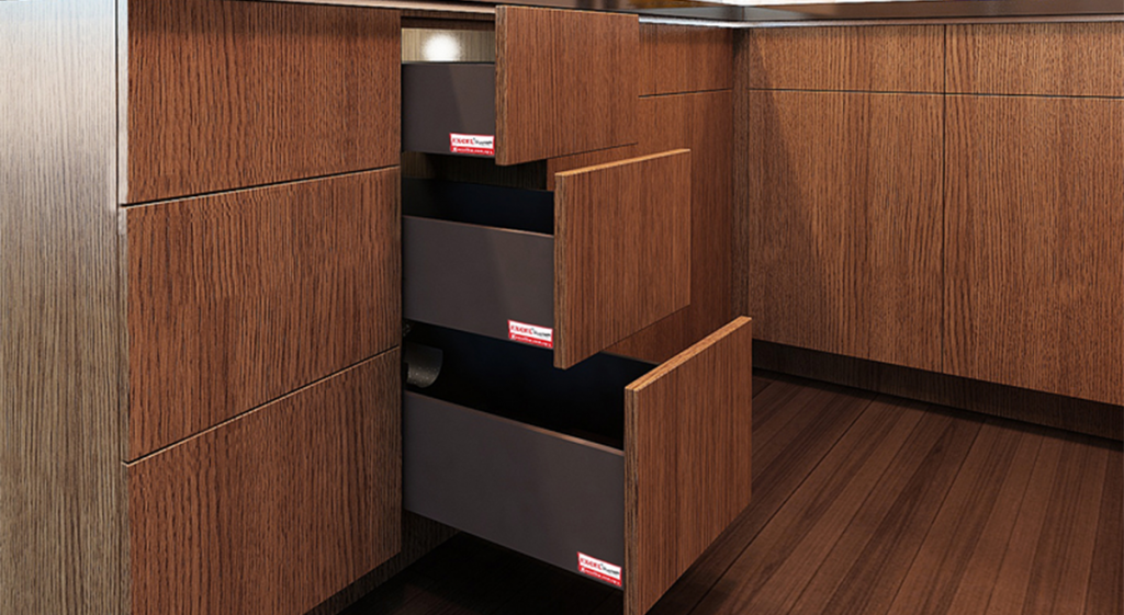 Vicenzo Nero Black Series Double Wall Soft-closing System - Creativ-Space